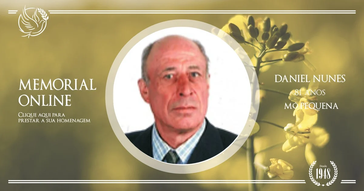 Memorial Online - Daniel David Nunes